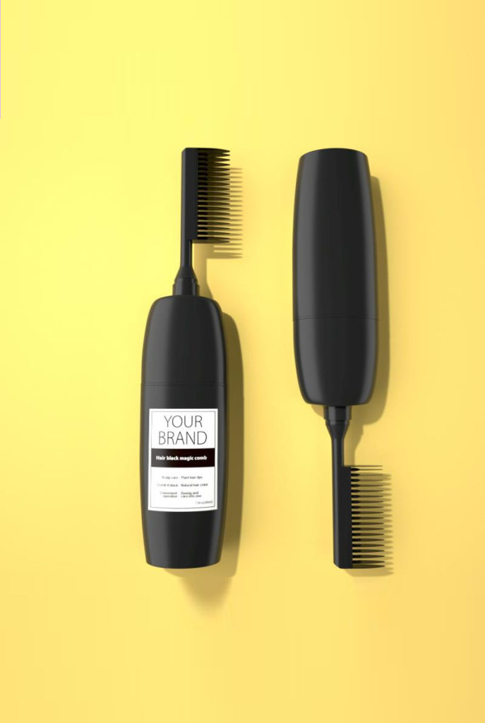 Black Magic Combs Hair Color Permanent Hair Dye Salon - Liya Cosmetics ...