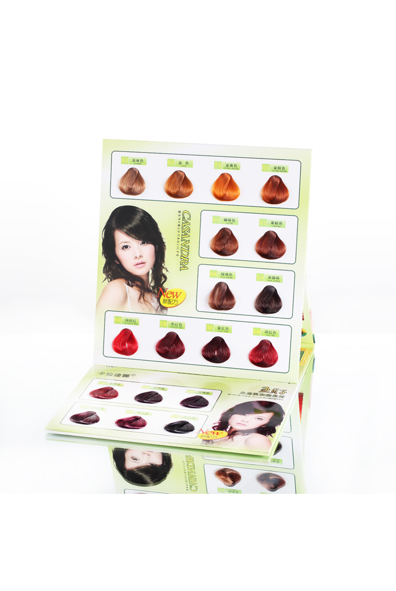 Fashion Color Catalogue Hair Color Chart - Liya Cosmetics-LOW MOQ