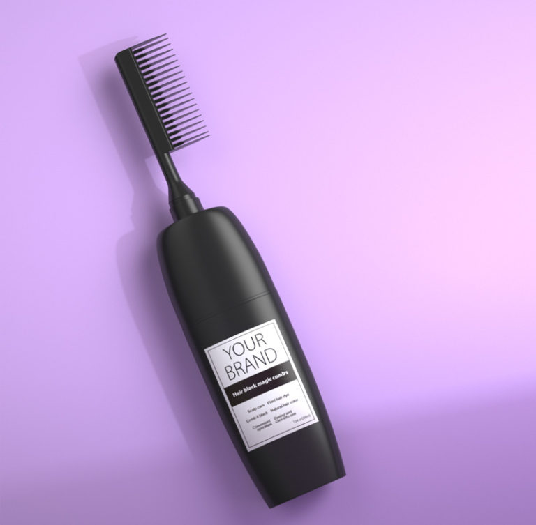 Black Magic Combs Hair Color Permanent Hair Dye Salon - Liya Cosmetics ...